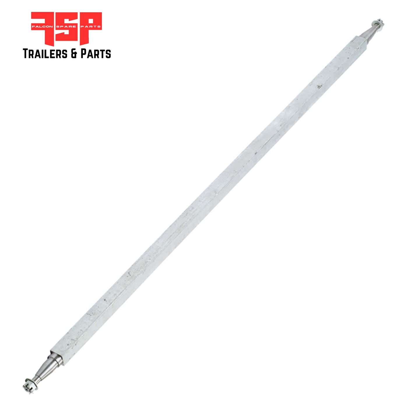 Straight Axle 45 Square Galvanised — FSP Trailers and Parts